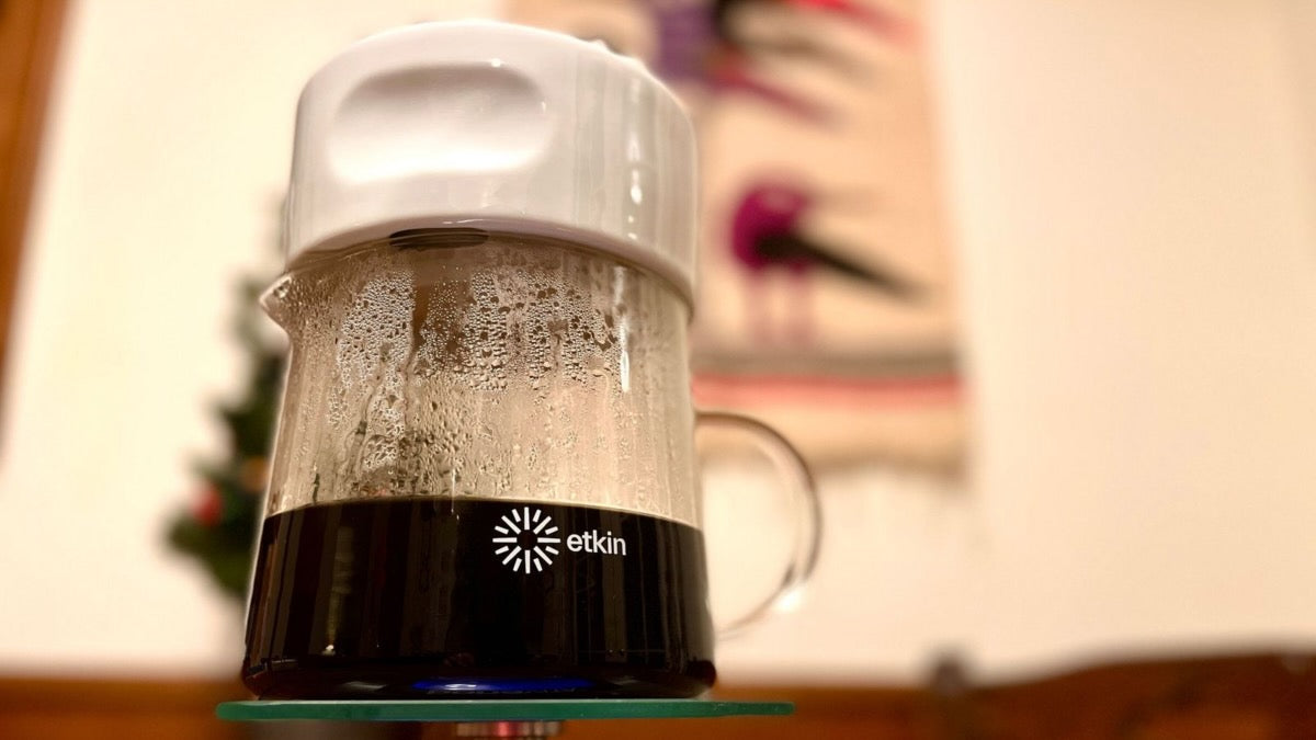 Barista Magazine Reviews Etkin 8-Cup Pour-Over Set – Etkin Design